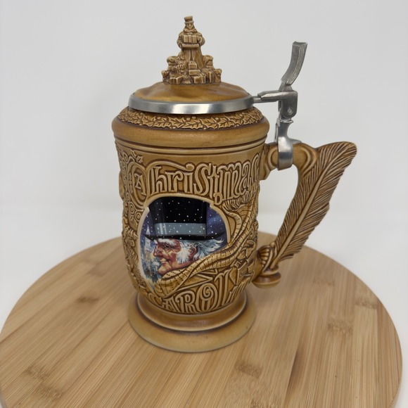 Avon | Dining | Vintage 996 Avon A Christmas Carol Scrooge Beer Mug ...
